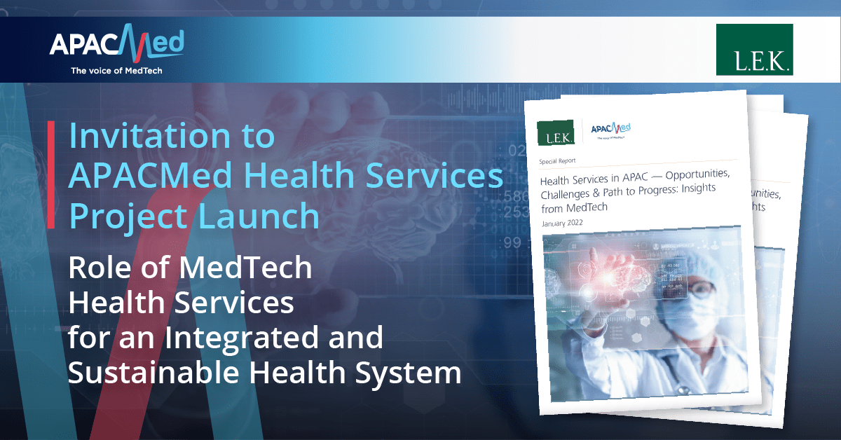 Health Services in APAC — Opportunities, Challenges and the Path to ...