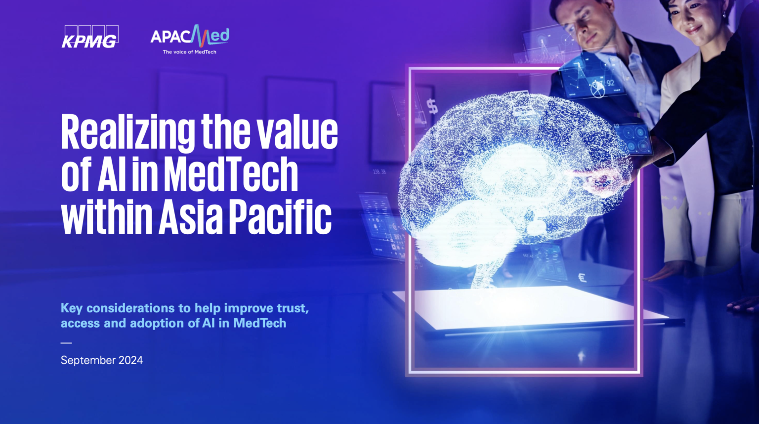 Realizing the Value of AI in MedTech in Asia Pacific - APACMed